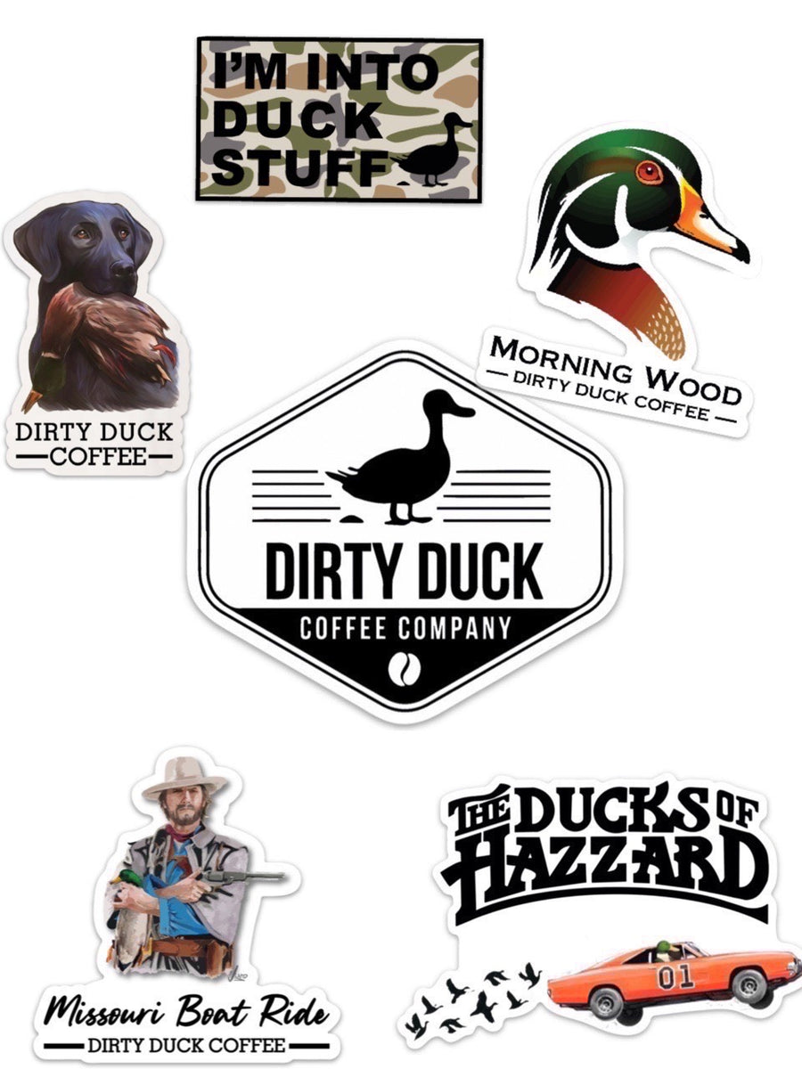 Decal Collection – Dirty Duck Coffee Company